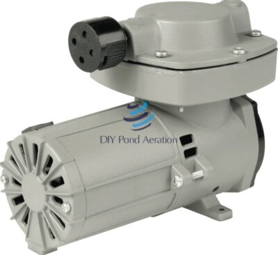 THOMAS 12v 907CDC18 Compressor/Vacuum Pump 2cfm 30 PSI 22"hg Diaphragm ...