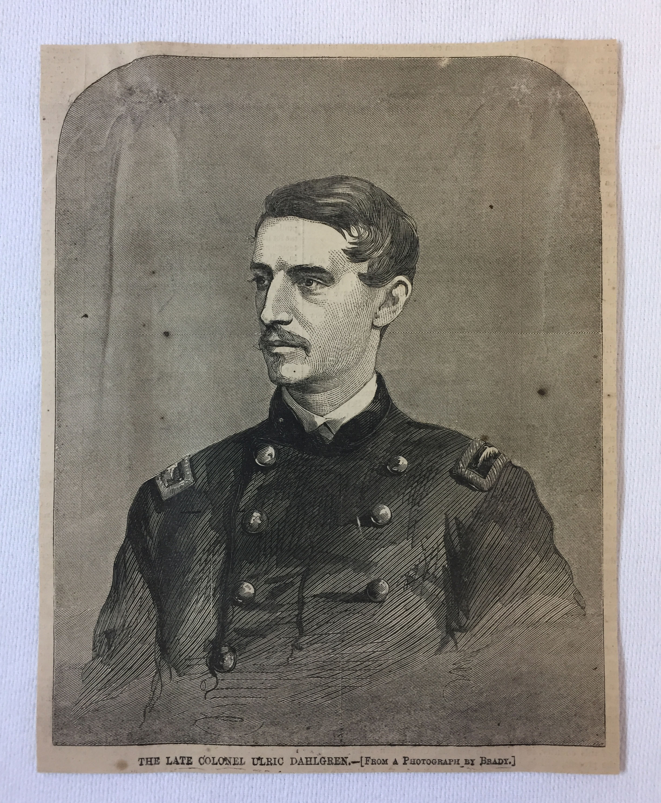 1864 magazine engraving~ COLONEL ULRIC DAHLGREN | eBay