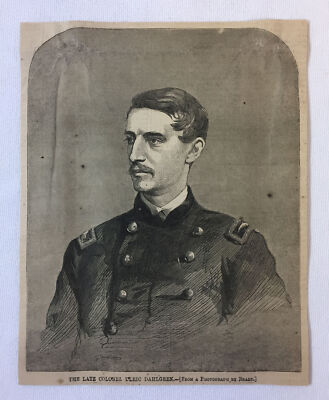 1864 magazine engraving~ COLONEL ULRIC DAHLGREN | eBay