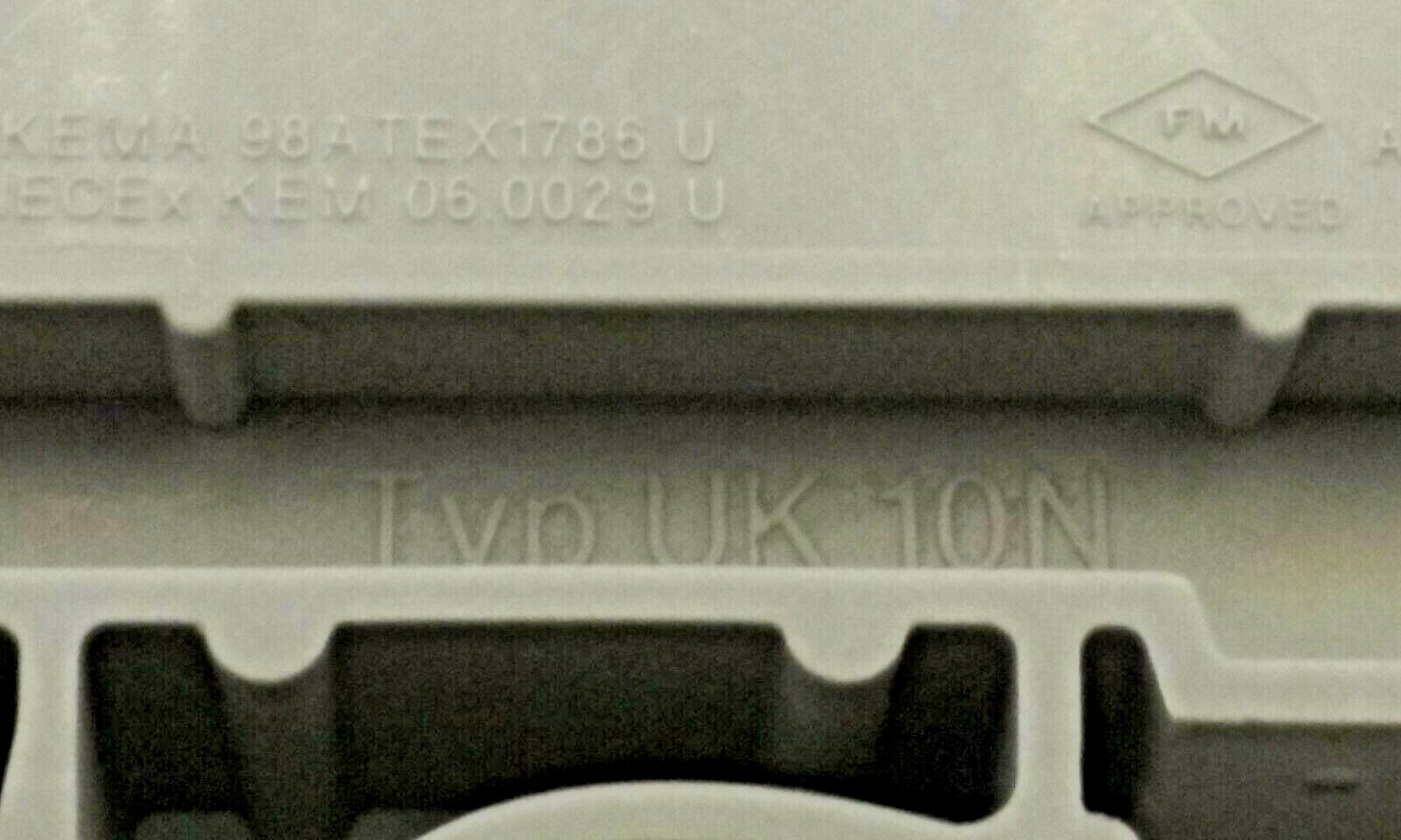 PHOENIX CONTACT UK10N FEED THROUGH TERMINAL BLOCK 800V 57A (LOT OF 2 ...