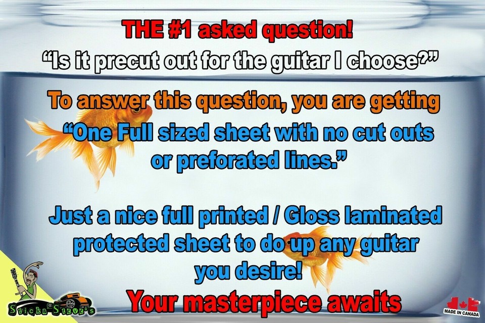 Guitar Wrap Axe Skin Electric Reface Guns Duff McKagan Bass Skull 5 ...