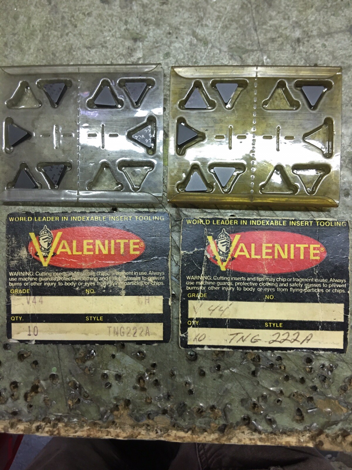 Valenite Inserts TNG222A V44 Qty Of 13 | eBay