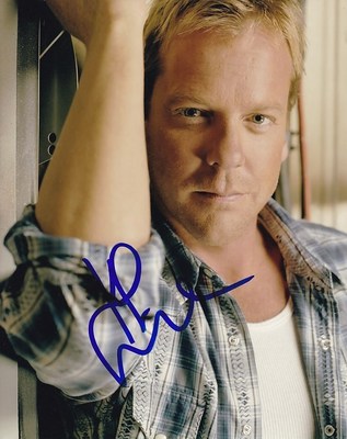 KIEFER SUTHERLAND Signed 8x10 Photo w/ Hologram COA | eBay