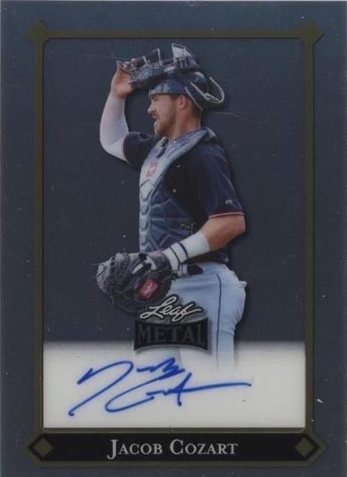 2025 Leaf Metal - 92 Leaf Lgr Autographs Jacob Cozart, Jacob Cozart # ...