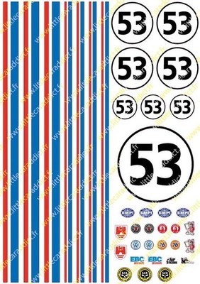 Water-slide decals, Vintage sponsors, 1:24 scale model, Miniatures | eBay