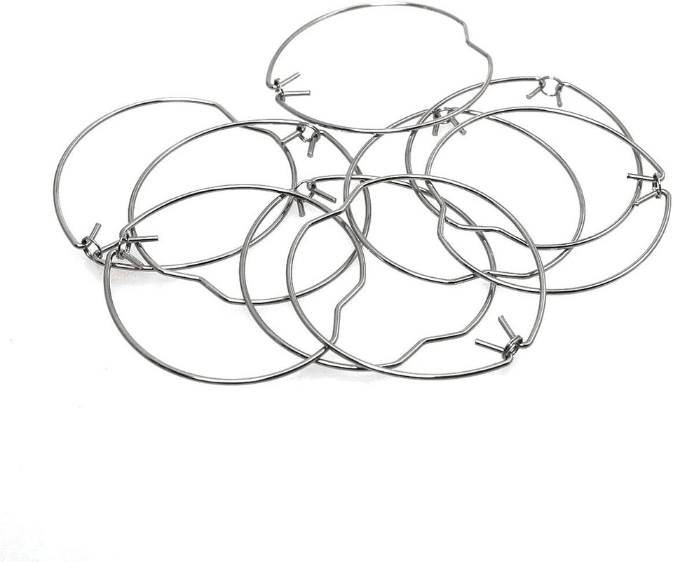 20PCS Lamp Retaining Spring Clips Rings for 50mm MR16 GU10 Spot Light ...