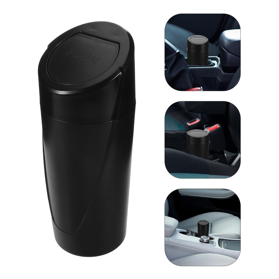 Truck Garbage Can Car Trash Bin with Lid Waste Mounting Rubbish ...