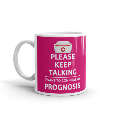 Please Keep Talking I Want Funny Office Work Cup Gift Coffee Tea ...