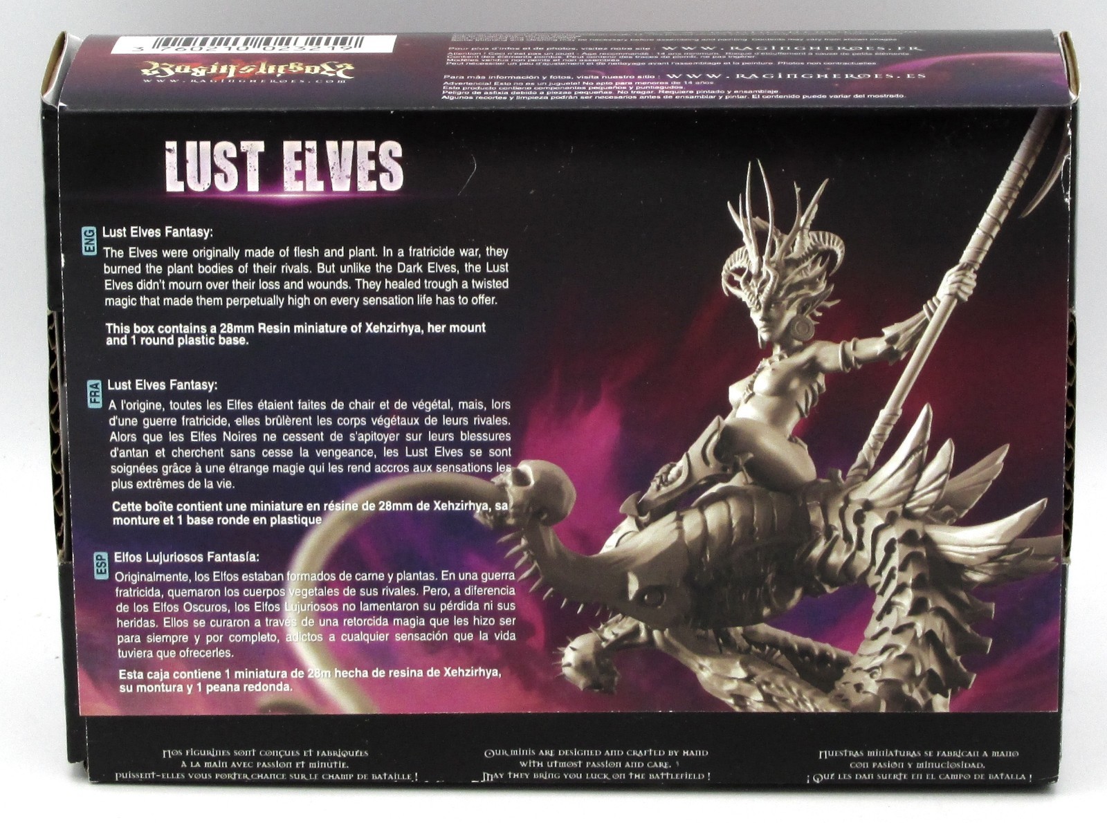 Raging Heroes 23219 Xehzirhya Demon Steed Rider (Lust Elves Fantasy ...