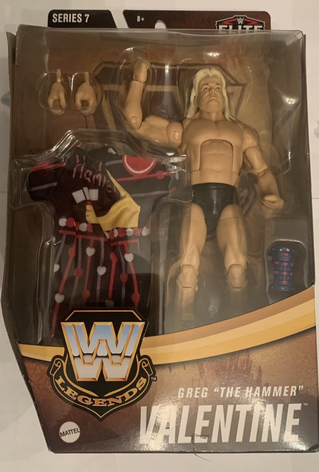 WWE Legends Elite Series 7 Greg “The Hammer” Valentine Wrestling Figure ...