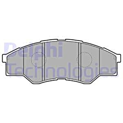 DELPHI Disc Brake Pad Set For TOYOTA Hilux VII Pickup 05- 04465-0K160 ...