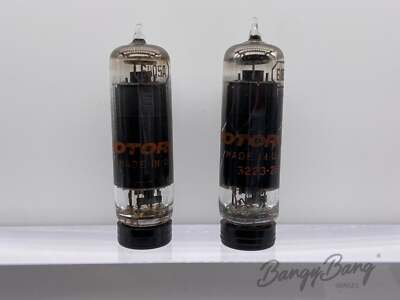 Matched Pair Motorola 6AQ5/6005/6V6 Power Pentode Amplifier Audio ...