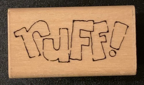 JRL Design Ruff! Word Rubber Stamp | eBay