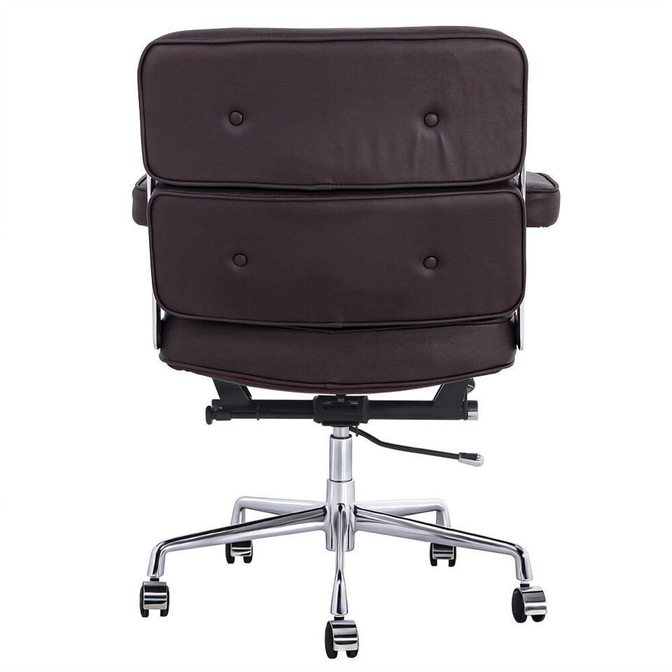 Computer Gaming Office Chair Lounge Chair and Ottoman Leather Task Desk ...