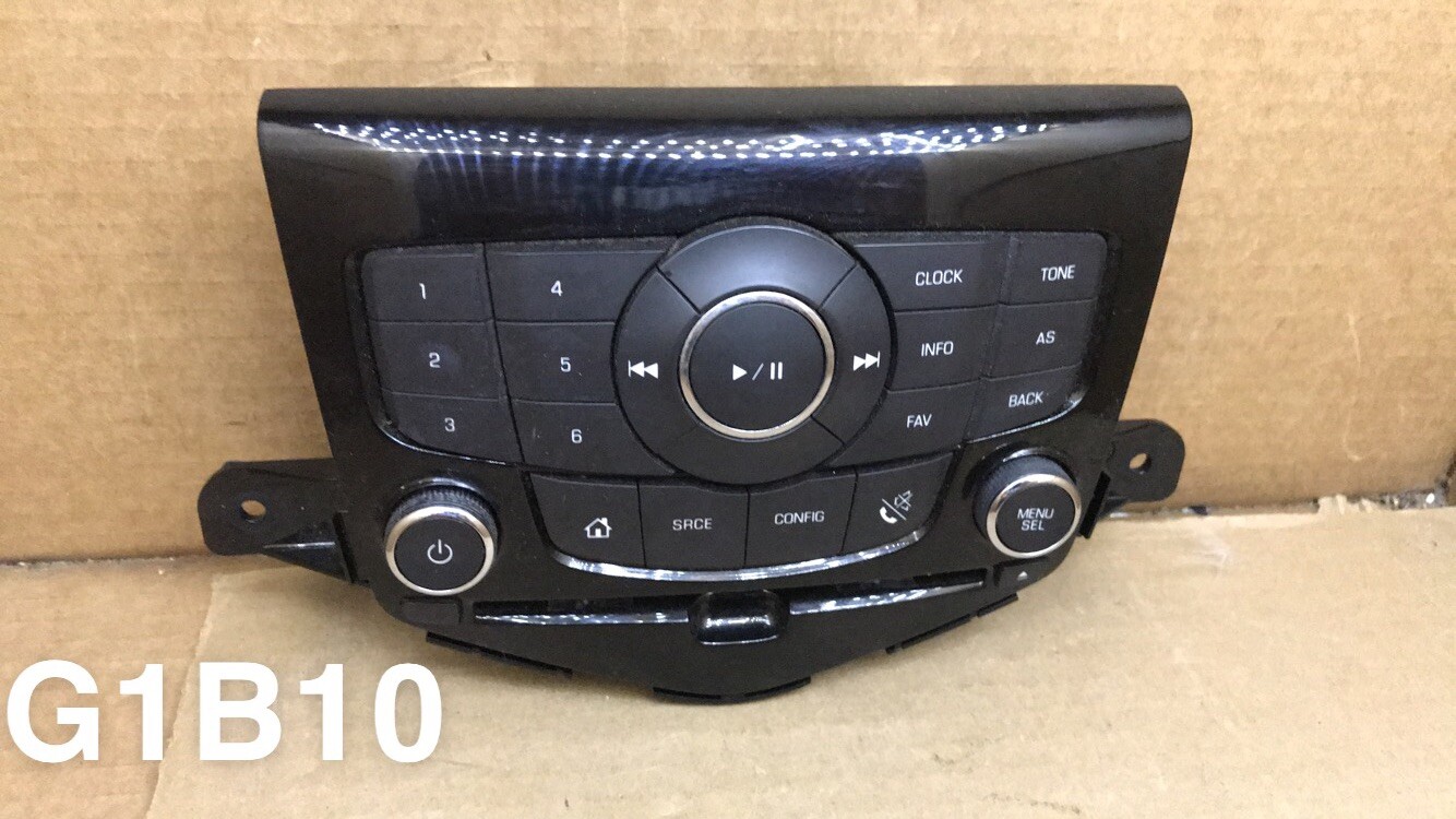 13 14 15 16 Chevy Cruze AM FM Radio CD Player Face Plate Control Panel ...