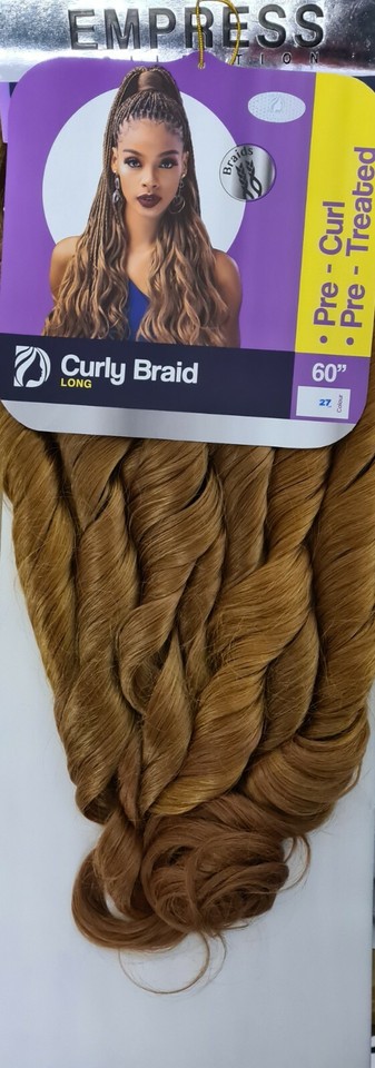 Darling Human Hair Feel Curly Loose French Braids Weave Crochet Hair ...