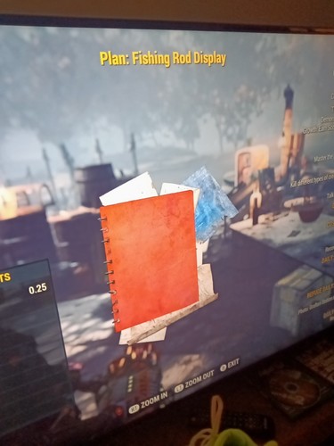 Fallout 76 Xbox Fishing Rod Display Plan | eBay