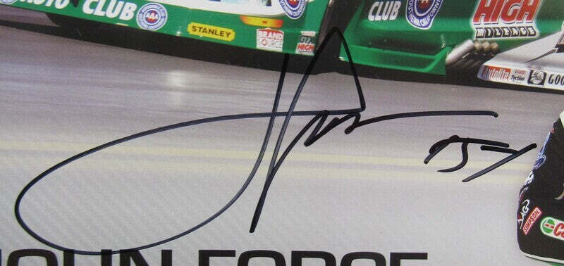 John Force Signed Auto Autograph 8x10 Photo XXXI | eBay