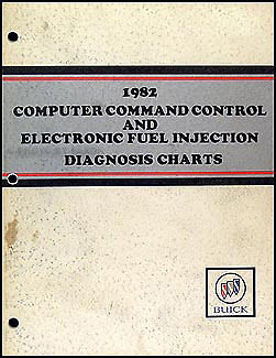 1982 Buick Electronic Fuel Injection Diagnosis Manual Computer Command ...