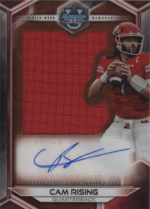 2023 Bowman's Best University - Prospect Jumbo Relic Autographs Cameron ...
