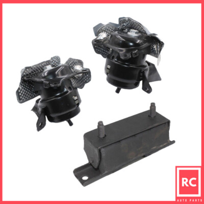 Motor & Trans Mount 3PCS Fit Chevy Silverado 1500 4WD/ GMC Sierra 1500 ...