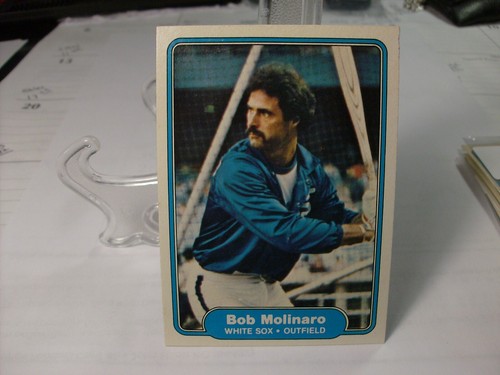 1982 Fleer Baseball #353 - Bob Molinaro - Chicago White Sox 82-1136 | eBay