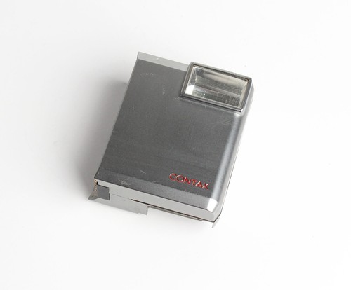Silver Contax T 35mm Flash for Parts or Repair No Battery Cover | eBay