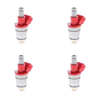 Hitachi 4pc Fuel Injector Set for Nissan D21 Base XE 2.4L L4 KA24E 1993 ...