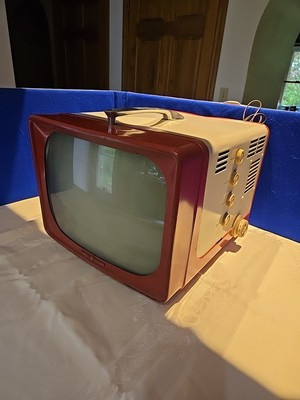 Vintage Portable General Electric TV | eBay