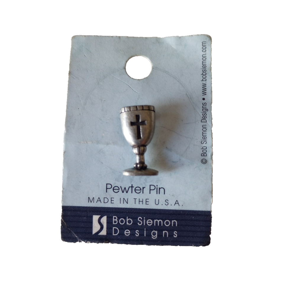 Vintage Bob Siemon Designs Pewter First Communion Catholic Chalice ...