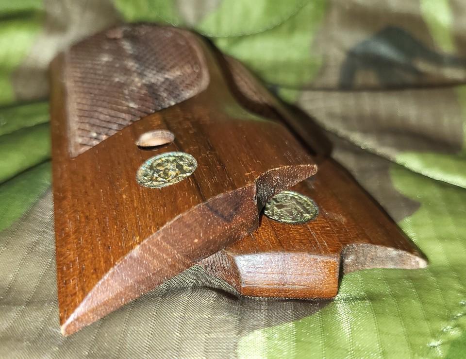 Vintage Factory Smith & Wesson Model 39-2 Checkered Wood Grips | eBay