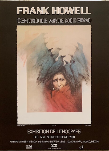 Frank Howell Poster "Crow Dreamer" | eBay