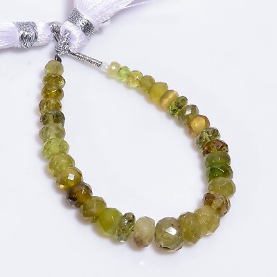 Grossular Granat Edelstein Rondell Form Facettierte Perlen 7X5 3X2mm ...