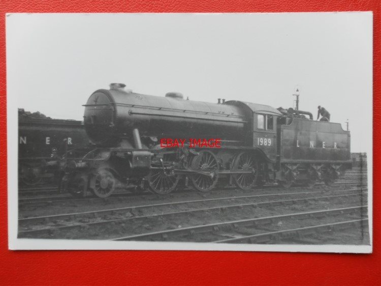 PHOTO LNER EX GNR GRESLEY CLASS K3 2-6-0 LOCO NO 1989 BR 61989 | eBay UK