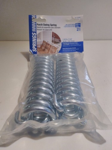 2 pack Hillman Porch Swing Springs New In Package Max 300 lbs. Per ...