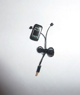 Dollhouse MINIATURe Black MP3 Player with Pods, IM65505 | eBay