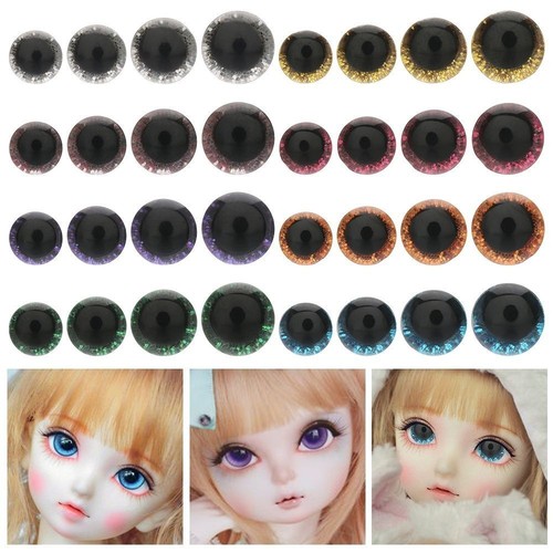 20pcs/10pairs 10mm Eyes Crafts Eyes Dolls DIY Tools DIY Doll ...