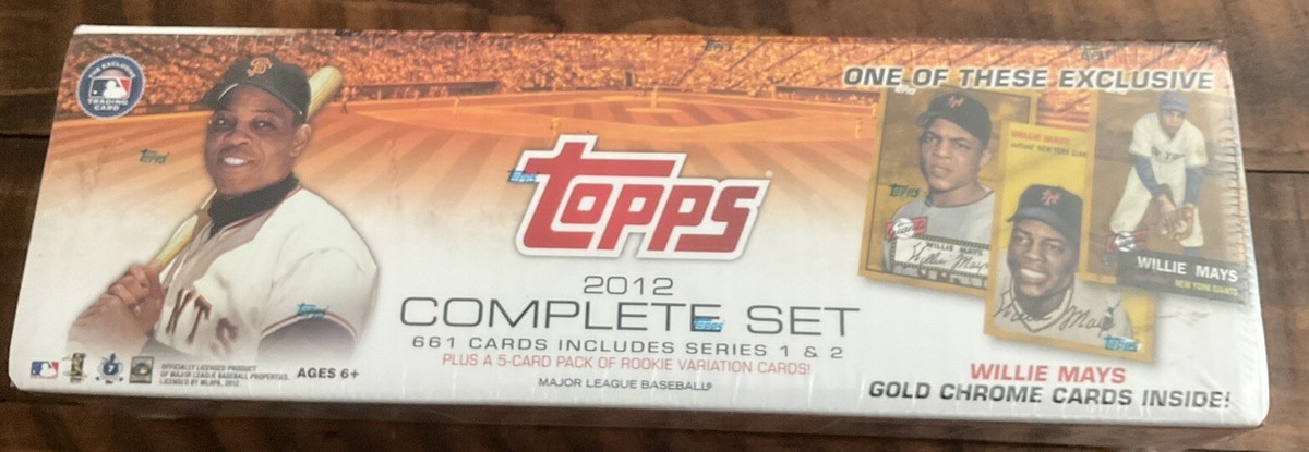 2012 Baseball Card Complete Set