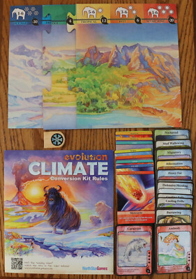 Evolution North Star Games Board Game Climate Conversion Kit Expansion ...