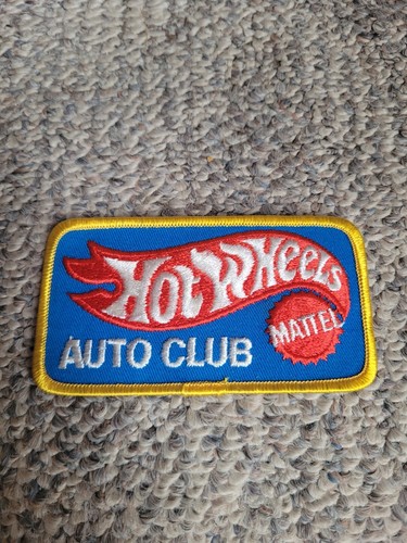 Vintage Hot Wheels Auto Club Mattel Patch New Old Stock | eBay