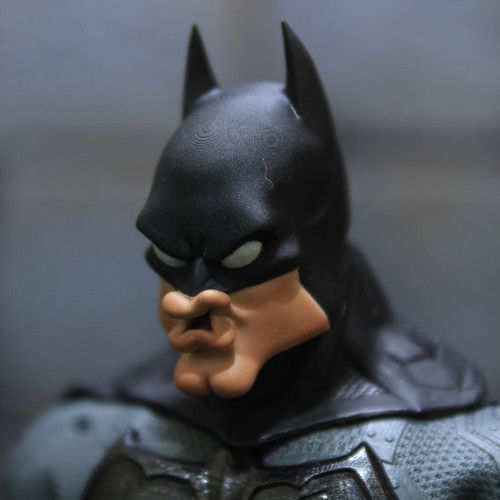 1/12 Custom DC Universe Batman Batmetal Angry Animation Head Sculpt | eBay