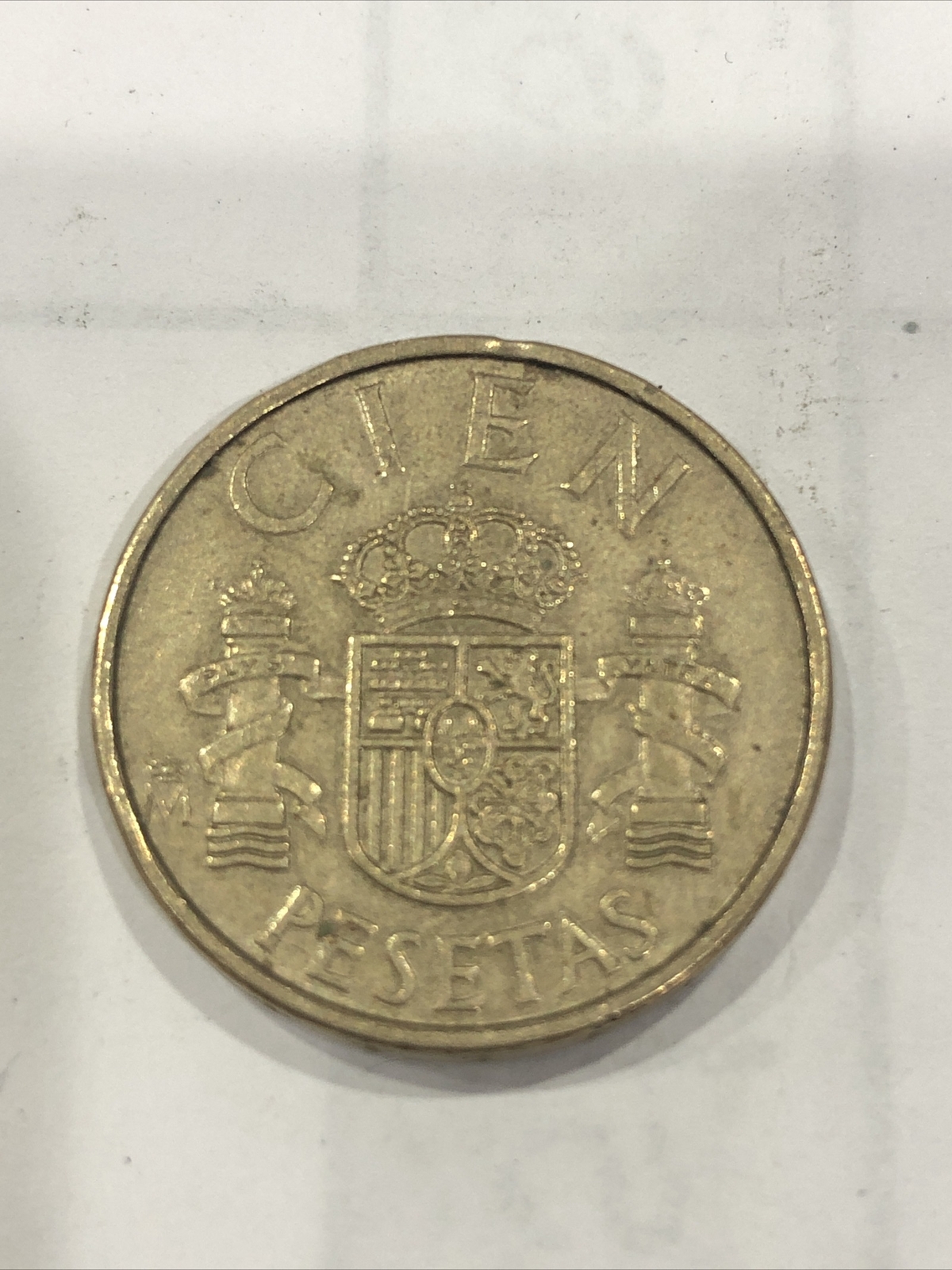 1982 Juan Carlos Rey De Espana Coin Cien Pesetas Silver Tone | eBay