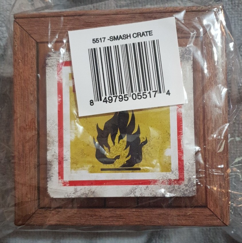 Nintendo Smash Brothers Crate 4 x 4 Inch Tin Storage Box | eBay Australia