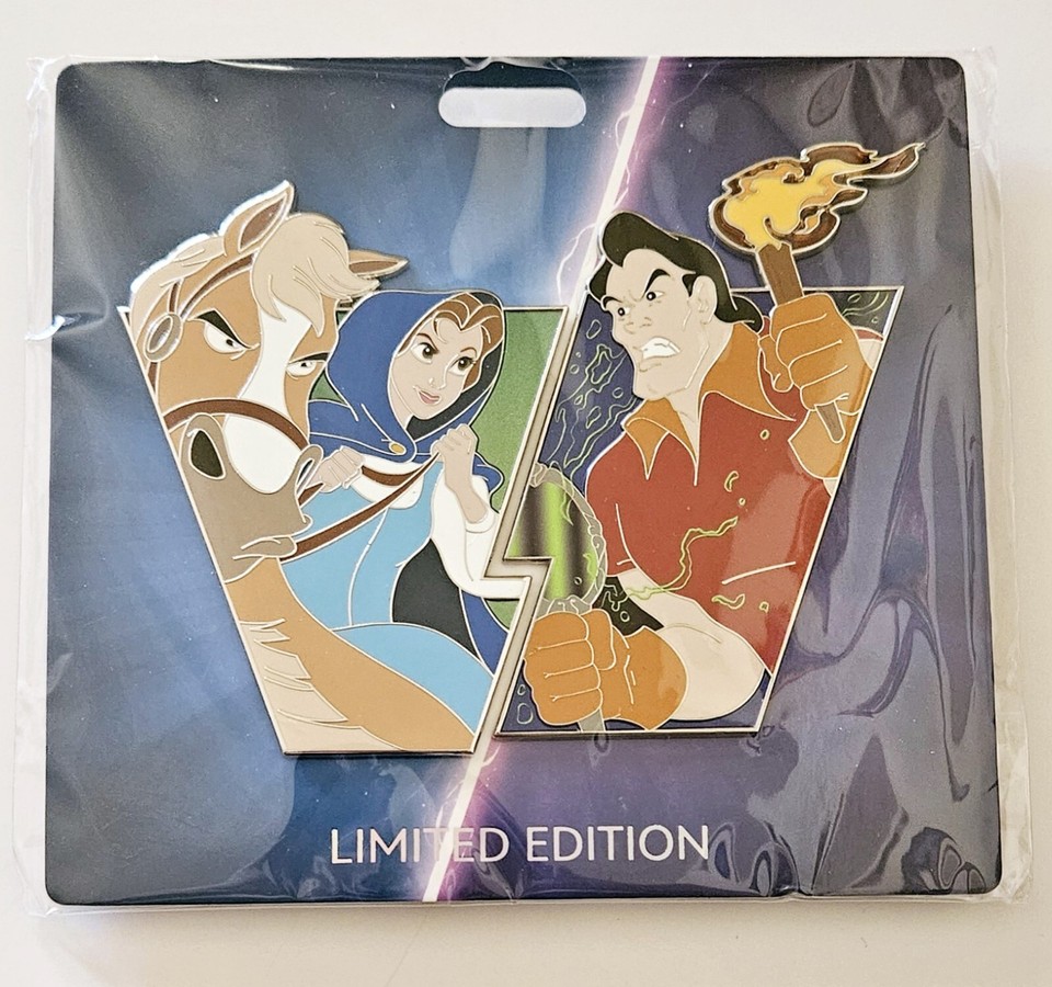 Disney D23 WDI MOG Heroes Vs Villains Beauty & The Beast Belle Gaston ...