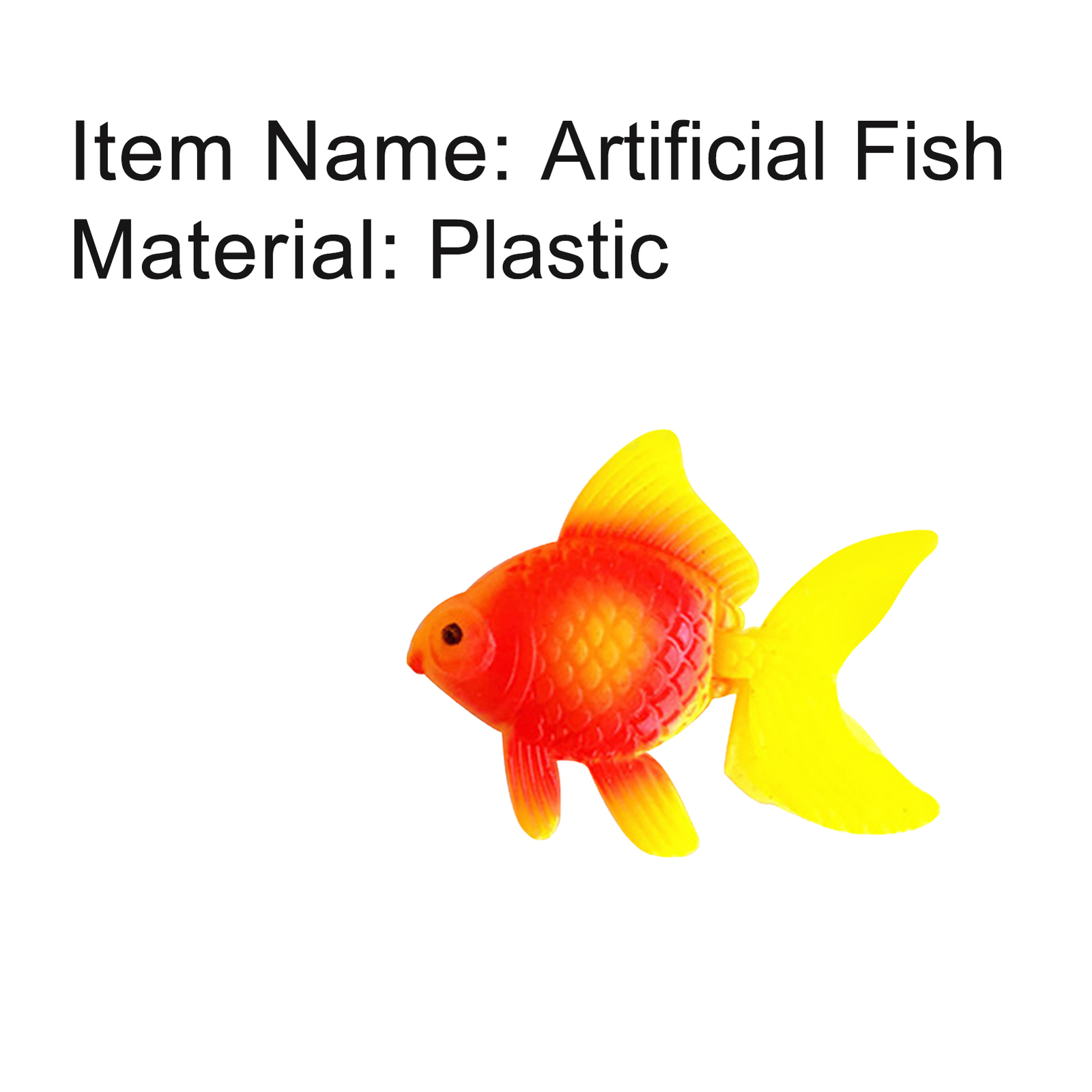 Fake Fish Cute Swim Fish Decorative Plastic Fish Delicate | eBay
