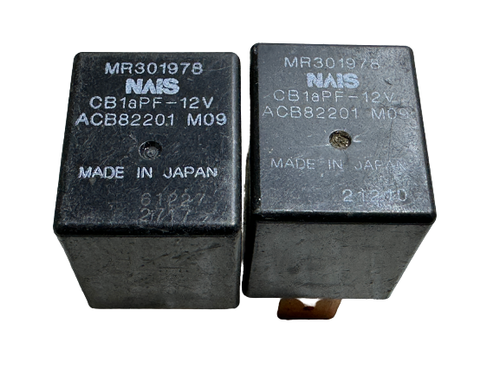 Set of 2 Mitsubishi 4 Pin Multi-Purpose Control Relay P: MR301978 OEM ...