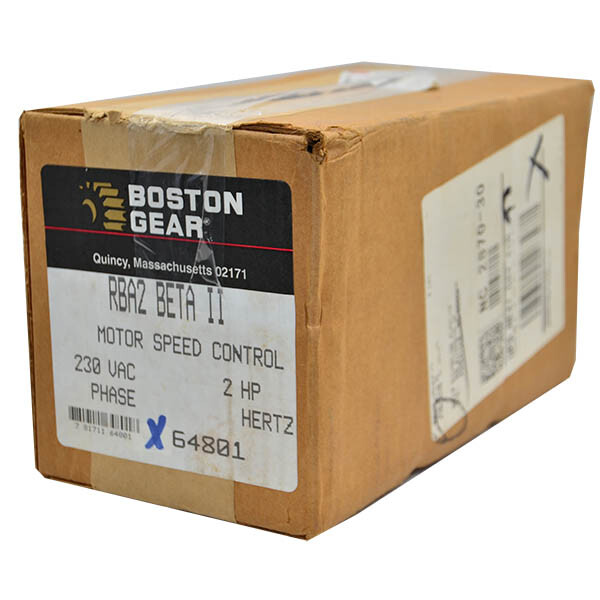 Boston Gear Ratiotrol 2 HP DC Motor Speed Control Model RBA2 115/230 ...