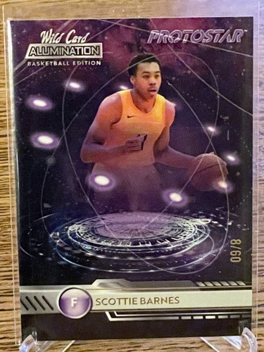 2021-22 Wild Card Alumination - Protostar Scottie Barnes #PS-25 Purple ...