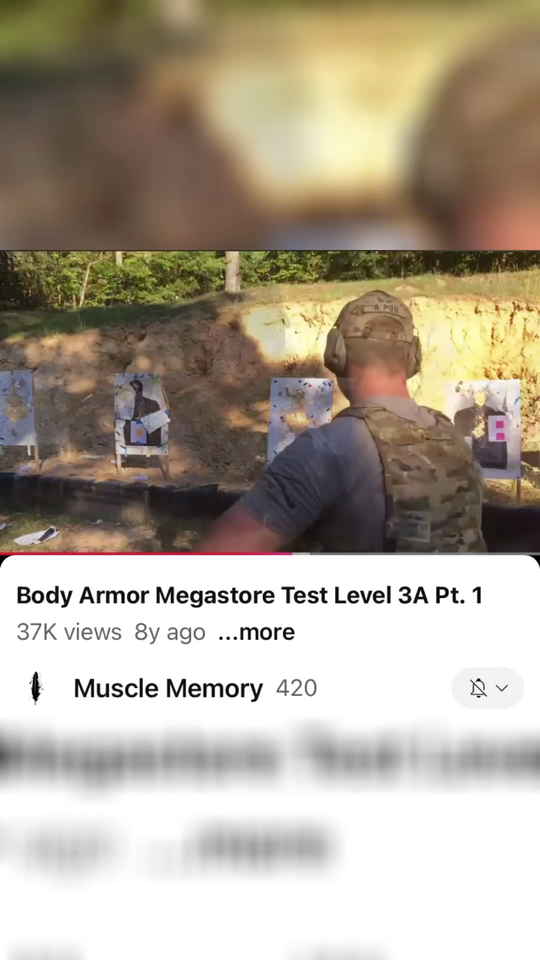 Body Armor | Bullet Proof Plates | ArmorCore | Level IIIA 3A 10x12 | eBay