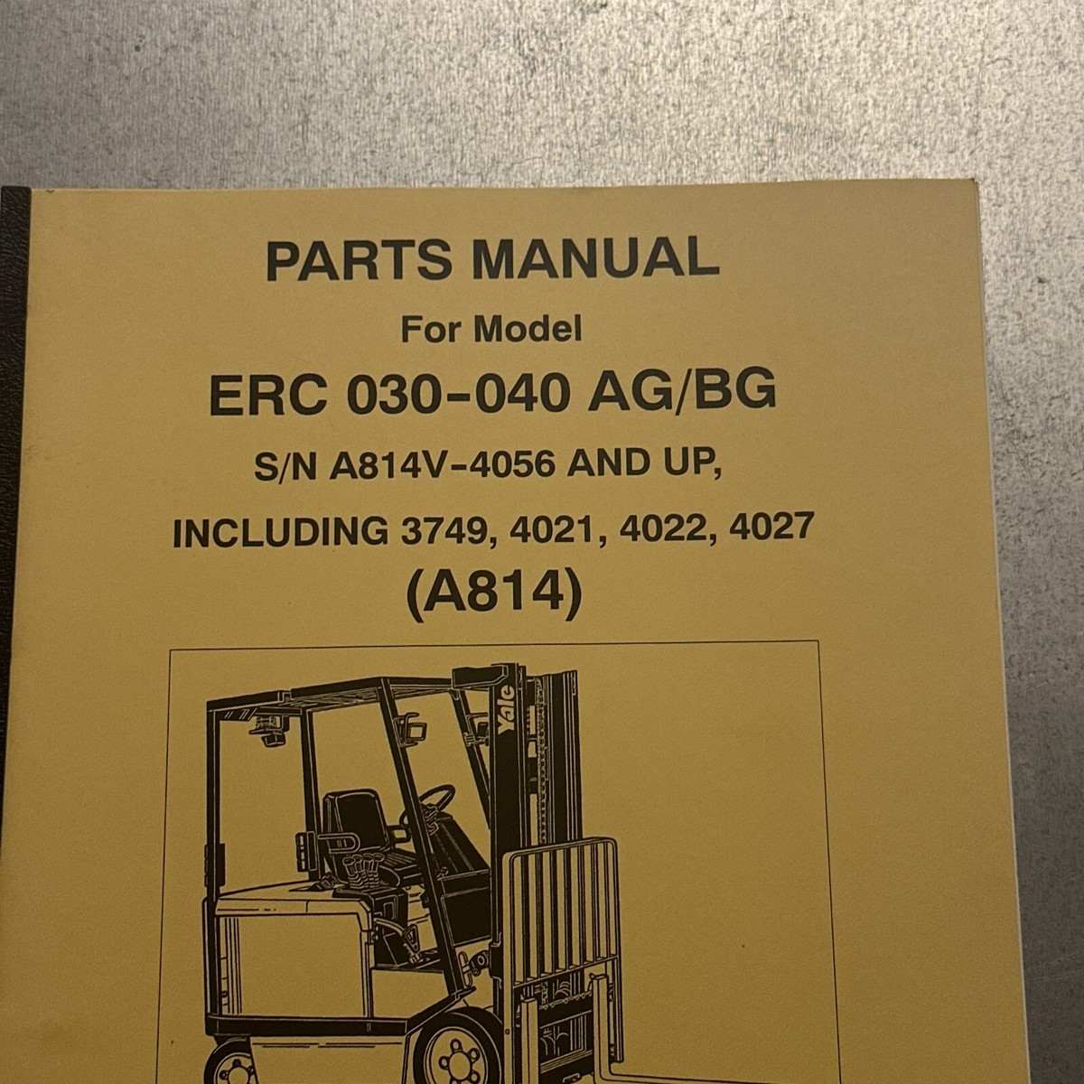 Yale Forklift Parts Diagram
